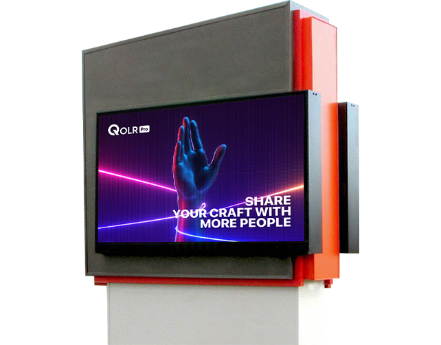 Qolr Pro 1x28 Outdoor LED Sign
