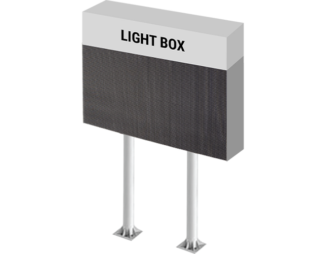 Qolr Pro 2x18 Outdoor LED Sign