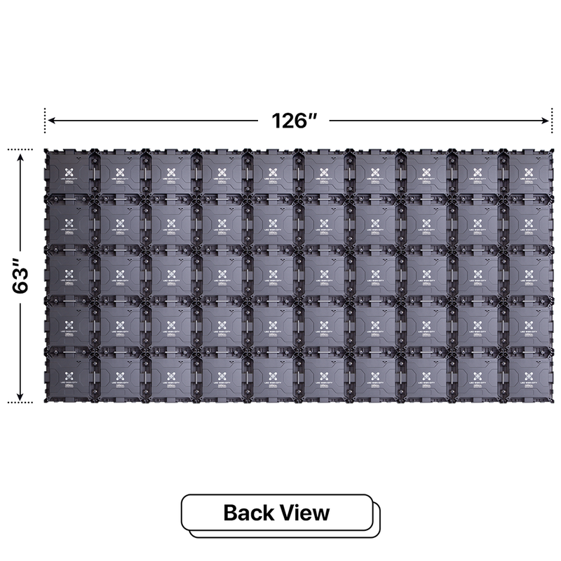 5’x10’ Double-Sided Outdoor LED Billboards with Long Warranty