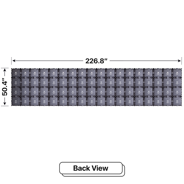 4’x18’ Outdoor Programmable LED Signs Double Sided