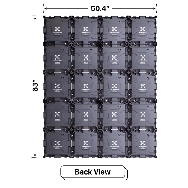 5’x4’ Double-Sided Outdoor LED Billboards with Long Warranty