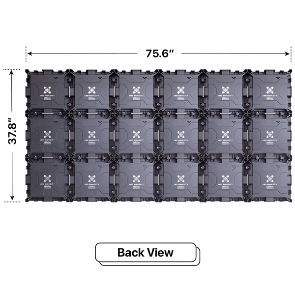 3’x6’ Double-Sided Outdoor LED Billboards with Long Warranty