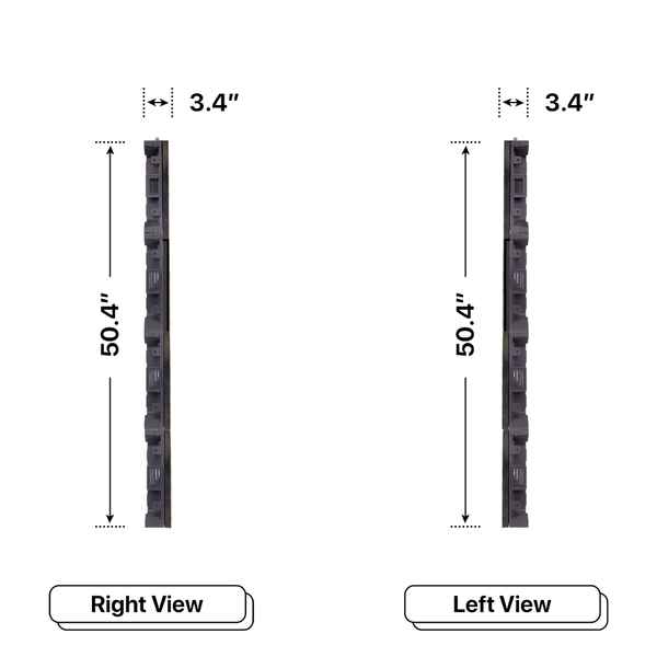 4x3 Commercial Outdoor LED Sign Board: P6, P8, P10