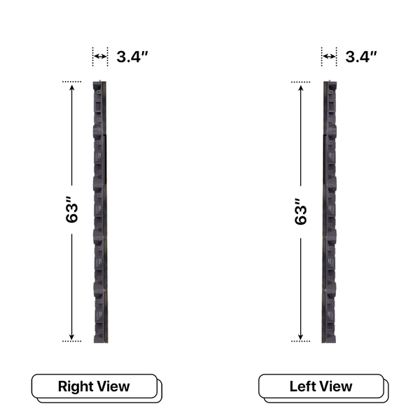 5’x10’ Double-Sided Outdoor LED Billboards with Long Warranty