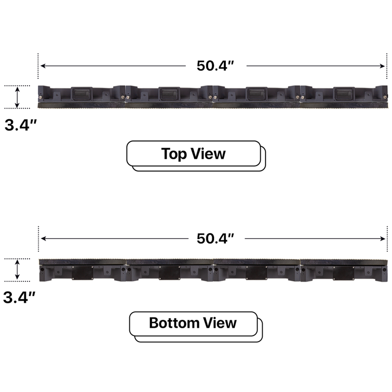 5’x4’ Double-Sided Outdoor LED Billboards with Long Warranty